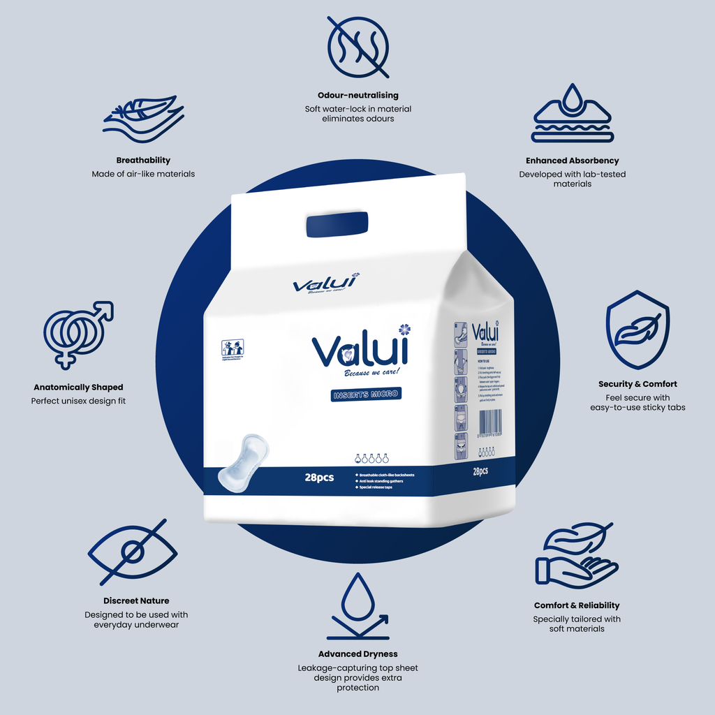 Valui Micro Insert Pads 100ml | PPE Supplier
