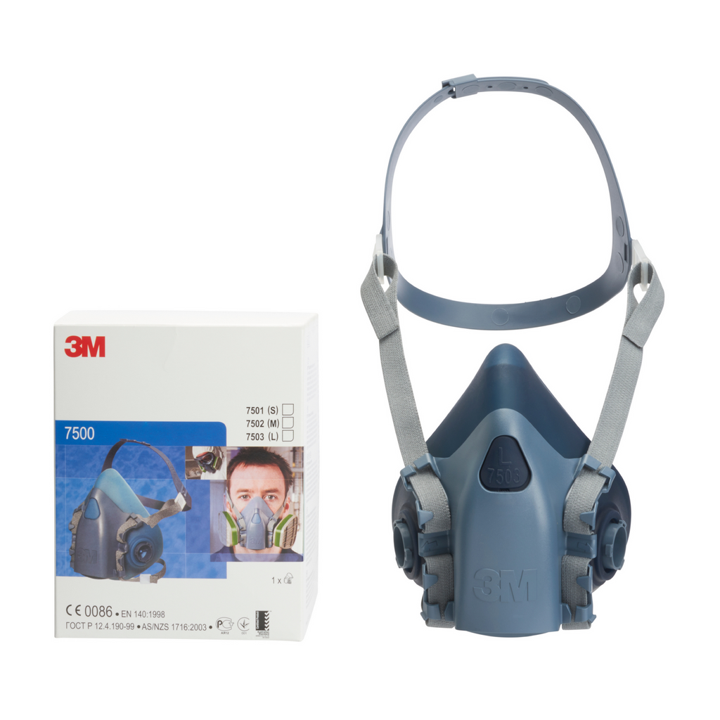 3M 7500 Series Reusable Half Face Respirator | PPE Supplier