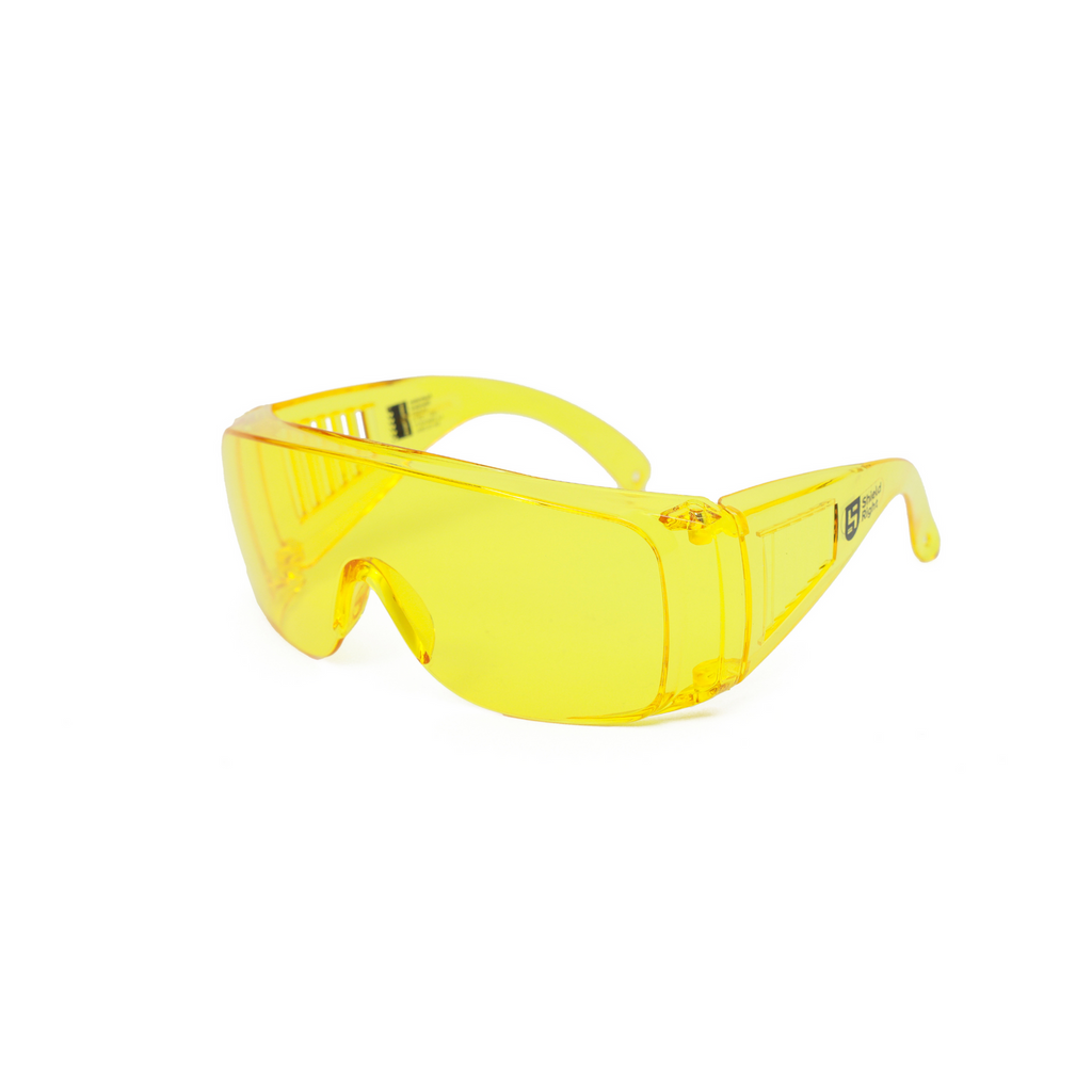 Shield Right Visitor Safety Glasses Amber | PPE Supplier