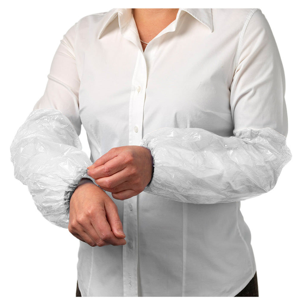 Shield Right Sleeve Covers White Disposable Carton of 2000 | PPE Supplier