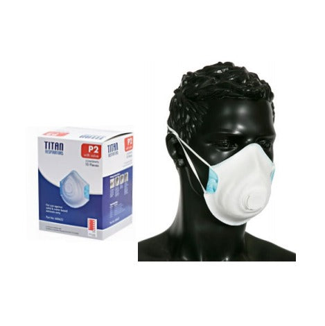 Titan P2 Valved Disposable Respirators 10 Pack | PPE Supplier
